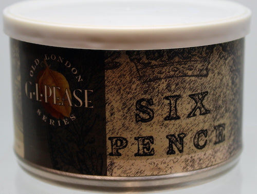 G.L. Pease Six Pence 2 oz Tin – Arlington Pipe & Cigar Lounge