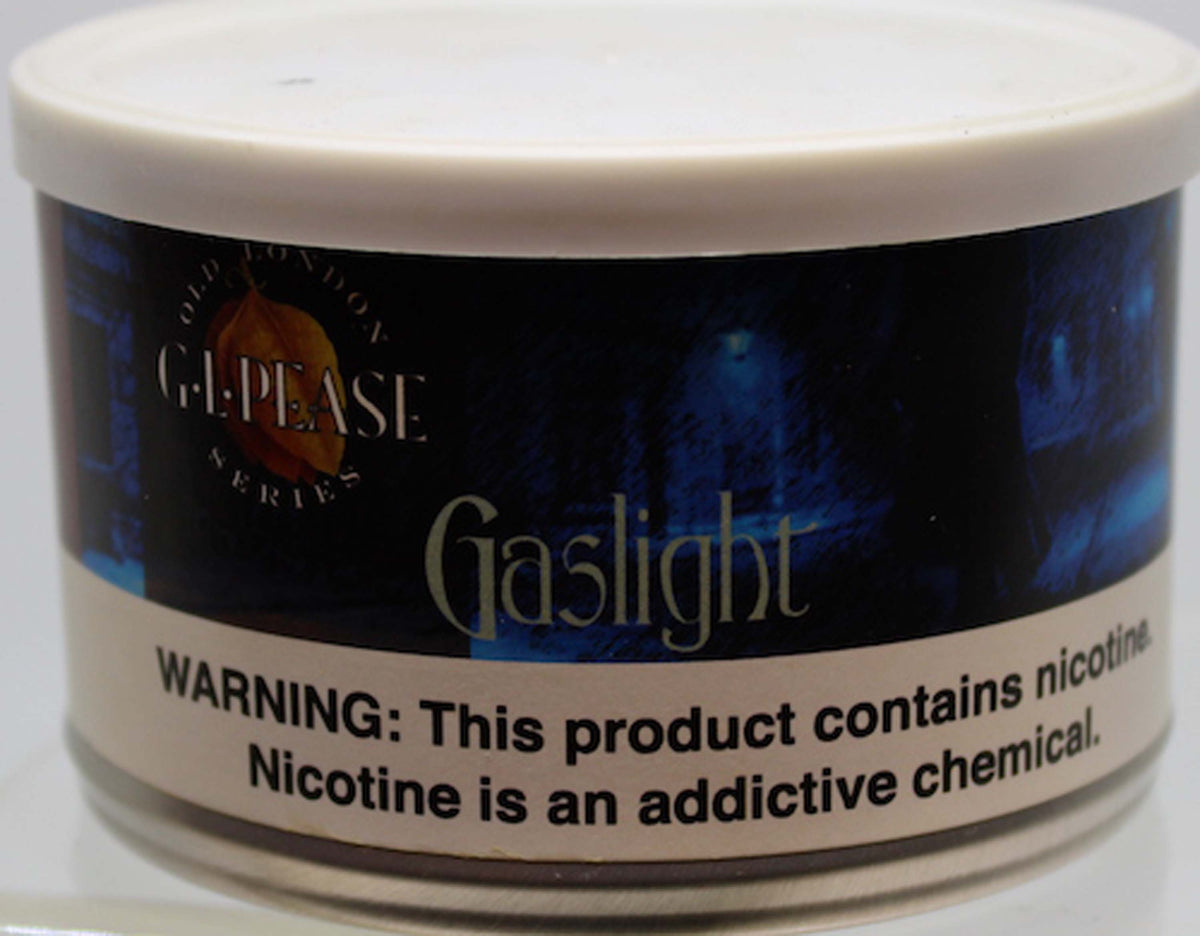 G.L. Pease Gaslight 2 oz Tin – Arlington Pipe & Cigar Lounge